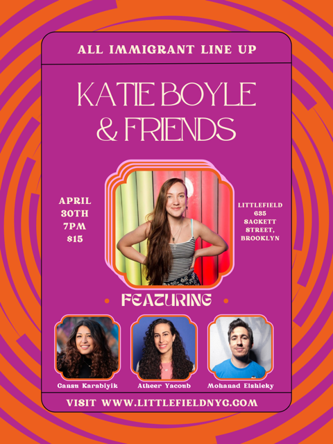 Irish Comedian Katie Boyle Celebrates Her Life in America with a Show ...